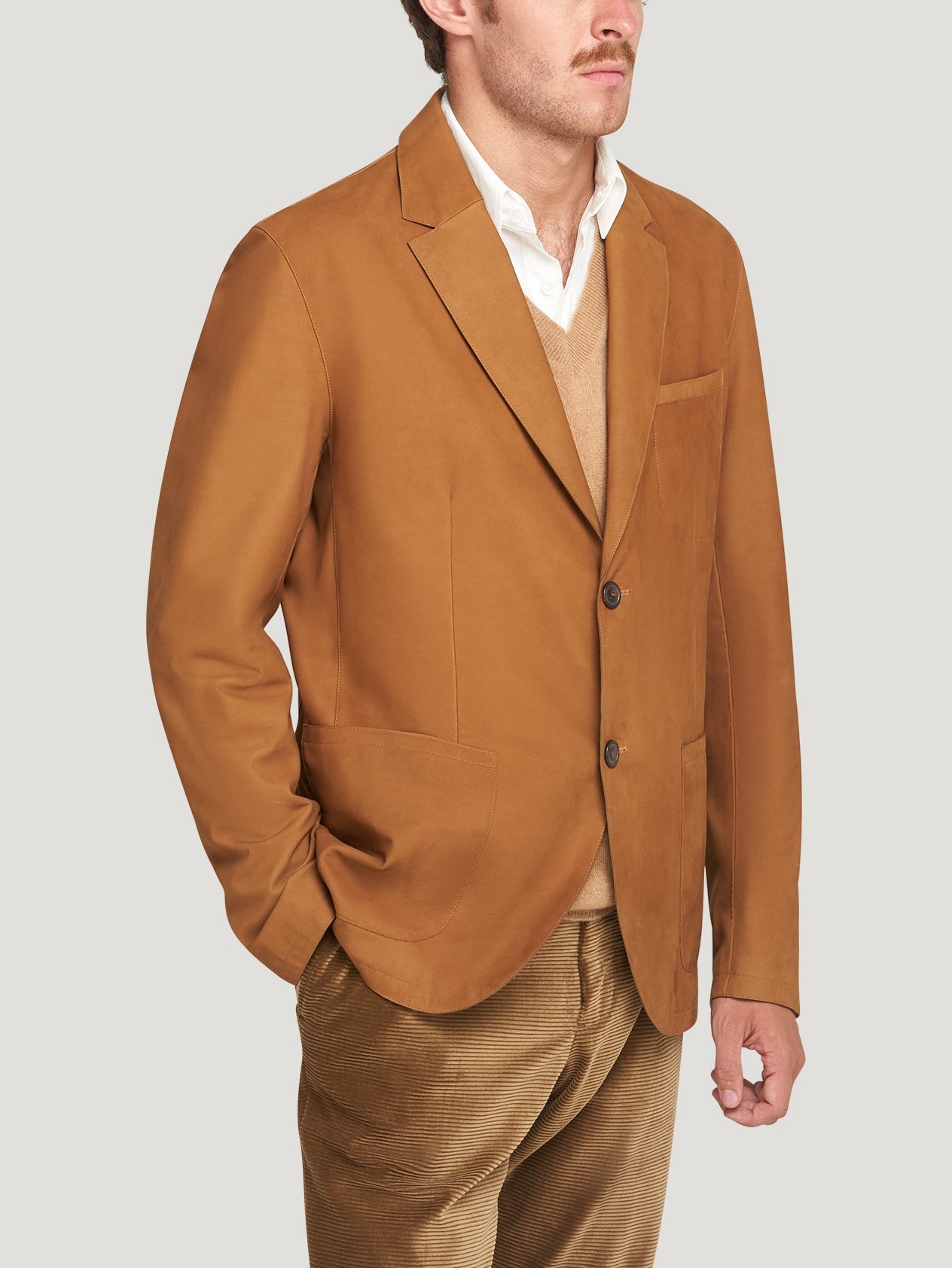 Cognac Suede Blazer – CD Shop | Classic Driver