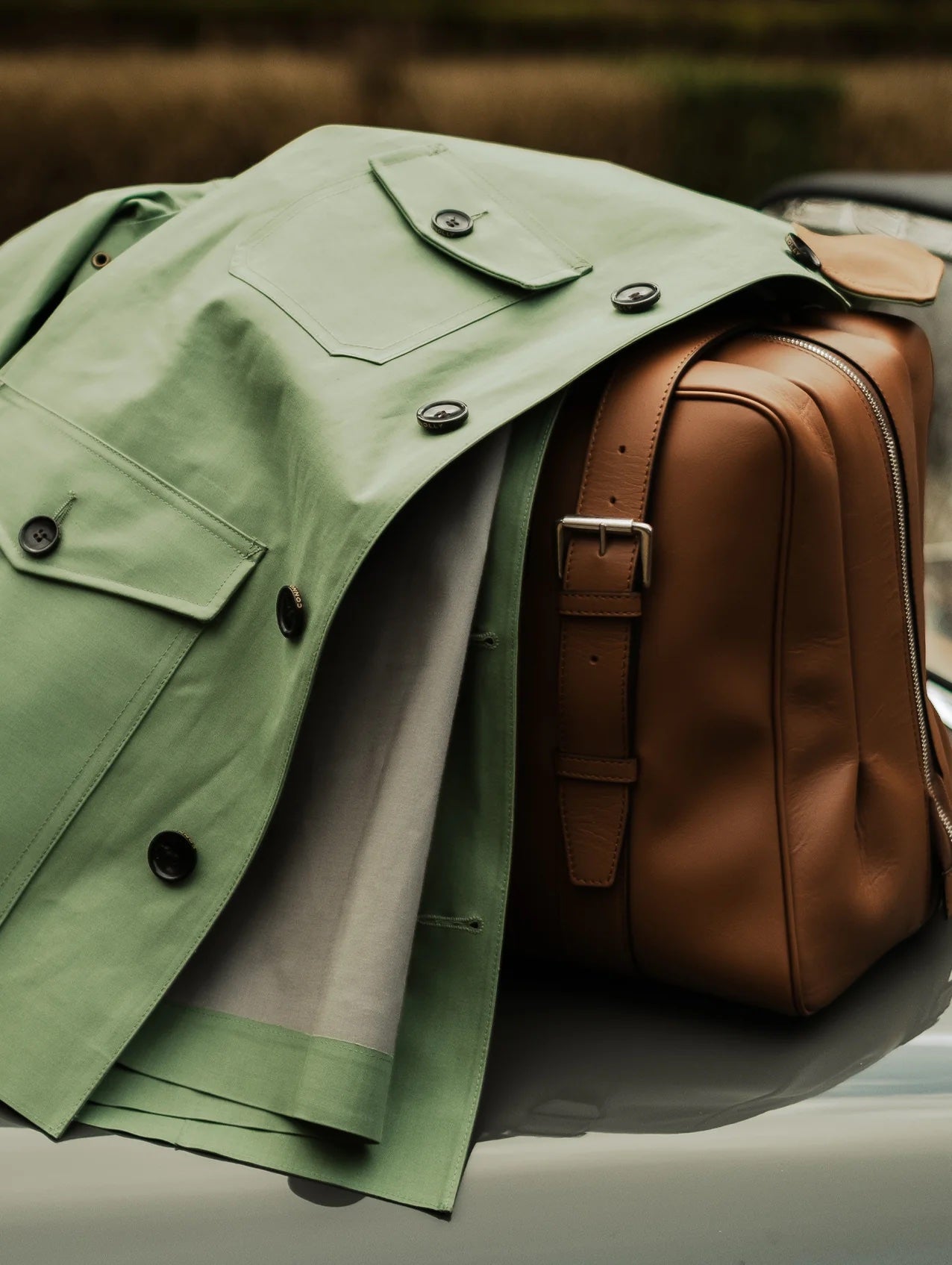 Gabbardine Poachers Coat – CD Shop | Classic Driver