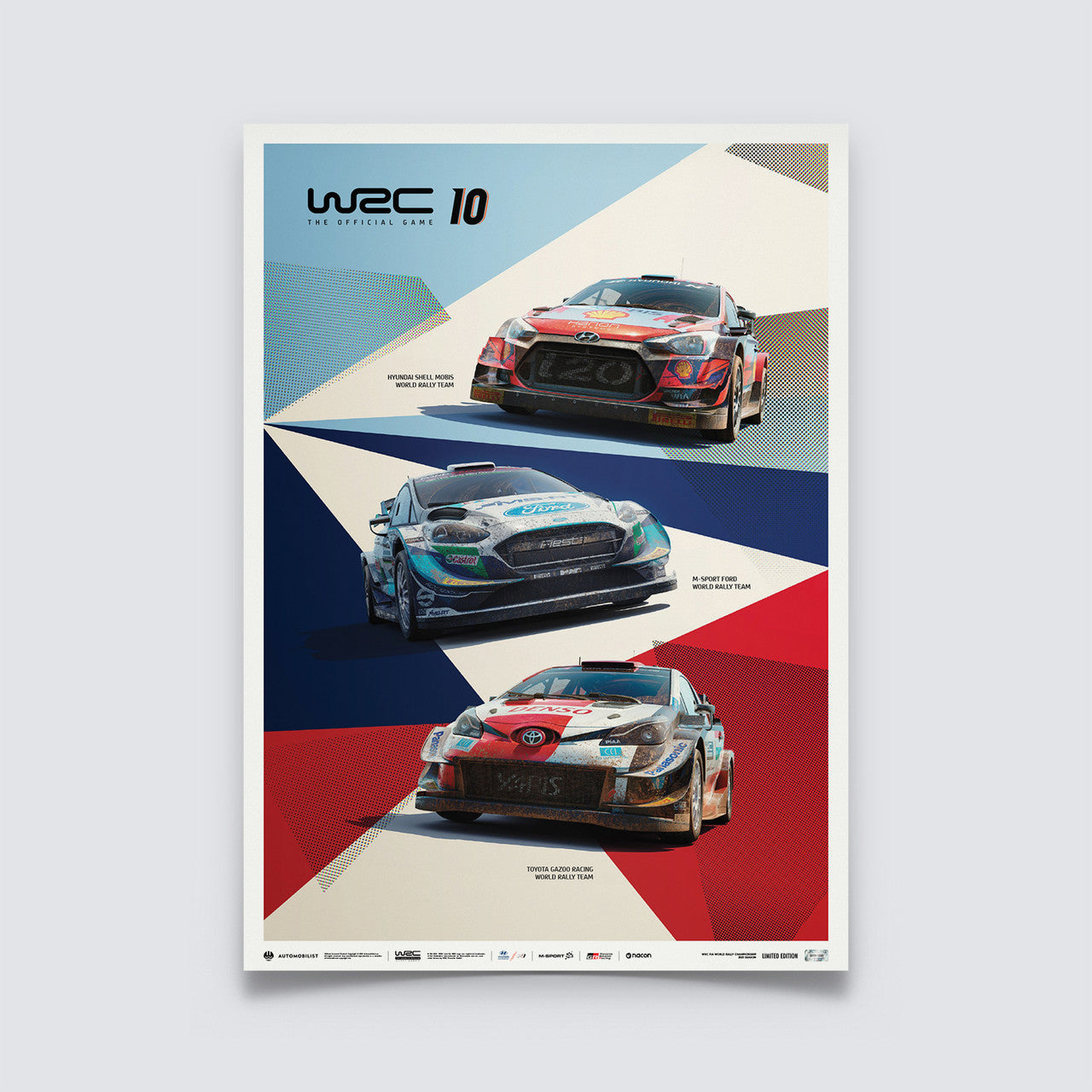 WRC 10 - THE OFFICIAL GAME COVER | LIMITED EDITION – CD Shop | Classic ...