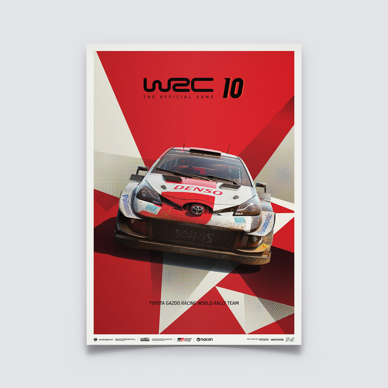 WRC 10 - TOYOTA - THE OFFICIAL GAME COVER | LIMITED EDITION – CD Shop ...