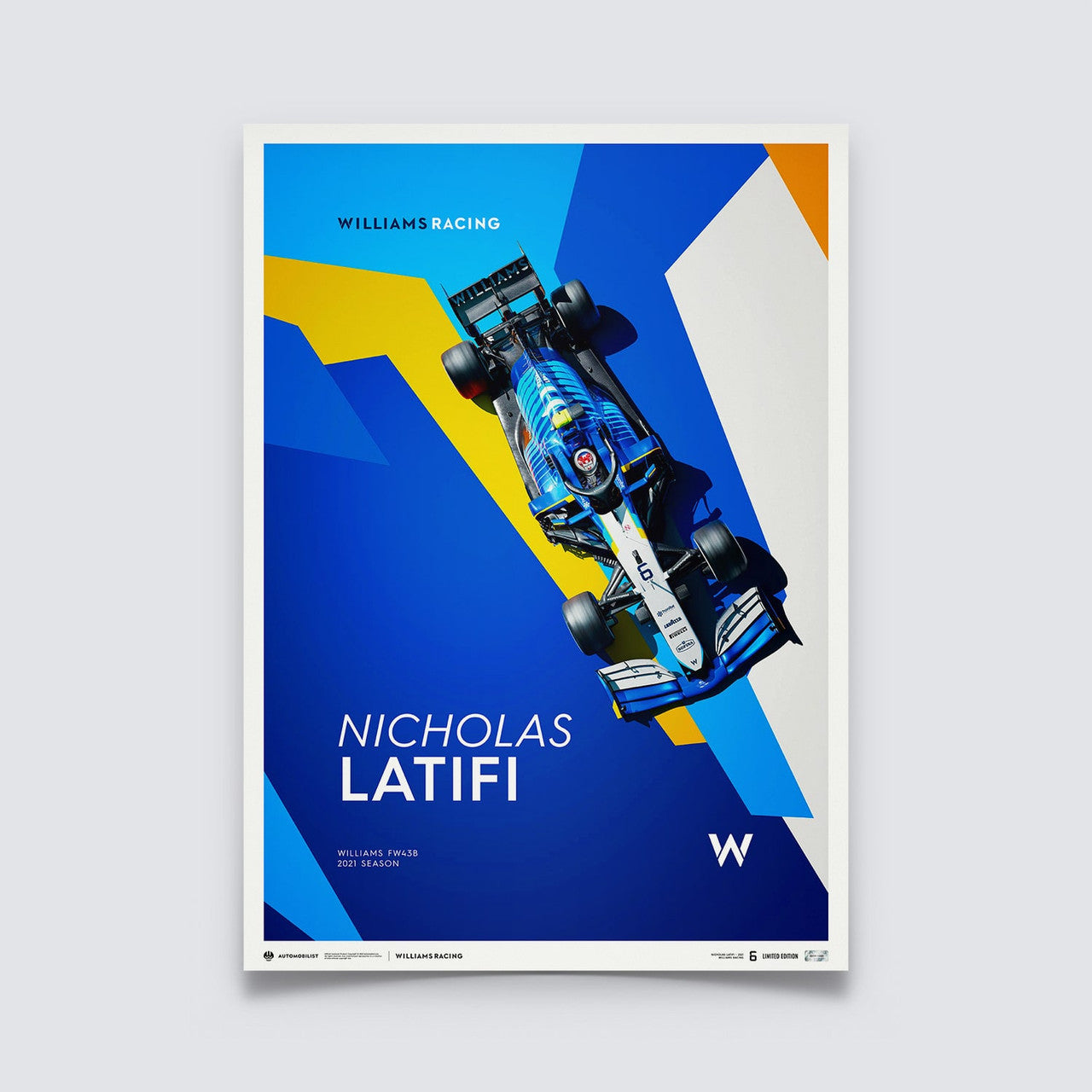 Williams Racing - Nicholas Latifi - 2021 | Limited Edition – CD Shop ...