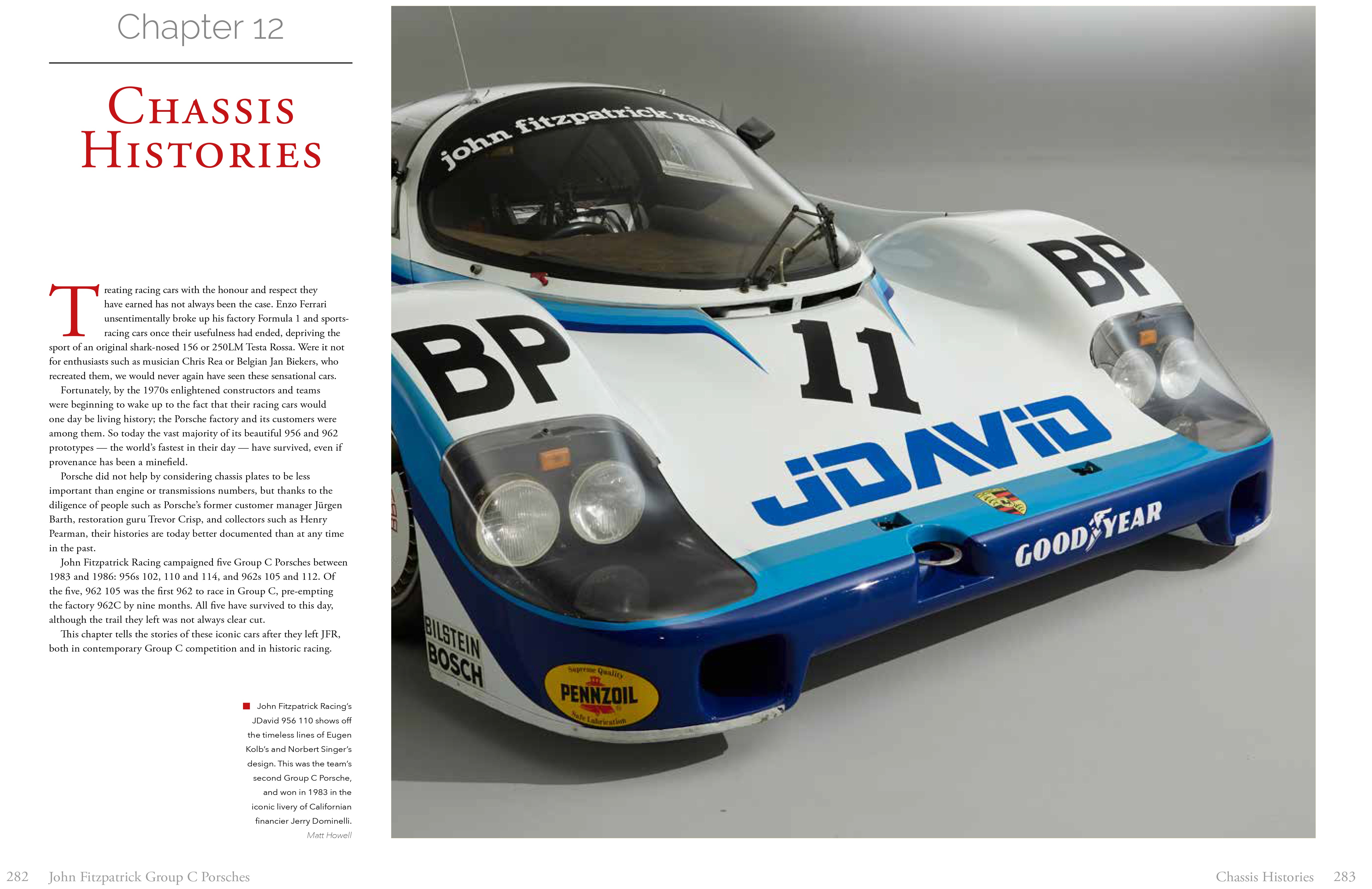John Fitzpatrick Group C Porsches - The Definitive History – CD Shop ...